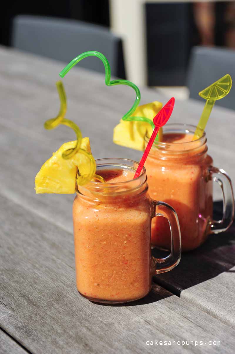 Sunday Smoothie: Mango Pineapple Strawberry - Goodlives